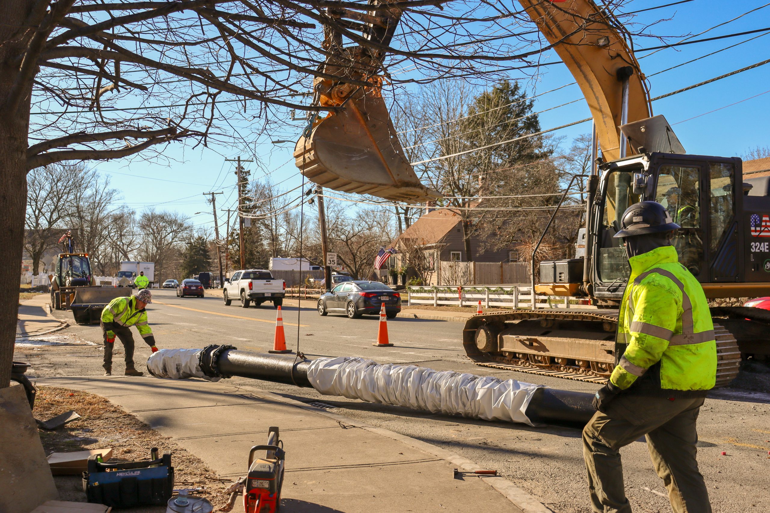 East Street, Dedham, Water Main Improvements Project – Dedham-Westwood ...